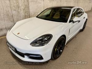 White Porsche Panamera 2018 in Tallinn, with an engine capacity of 2.90 L and mileage of 128 thousand km for 46995 €, photo 3 on AUTOMOTO.COM.LV