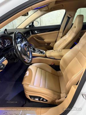 White Porsche Panamera 2018 in Tallinn, with an engine capacity of 2.90 L and mileage of 128 thousand km for 46995 €, photo 14 on AUTOMOTO.COM.LV