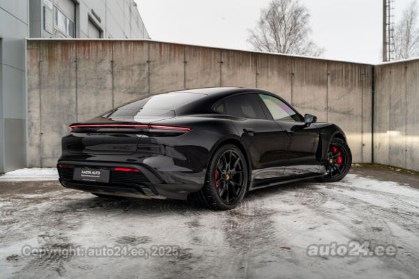 Black Porsche Taycan 2023 in Tartu, with an engine capacity of 0.00 L and mileage of 20 thousand km for 92900 €, photo 11 on AUTOMOTO.COM.LV