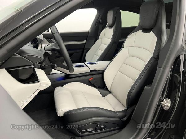 Black Porsche Taycan 2024 in Tallinn, with an engine capacity of 0.00 L and mileage of 15 thousand km for 115000 €, photo 11 on AUTOMOTO.COM.LV