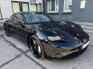 Melns Porsche Taycan 2020 Rīga, ar dzinēja tilpumu 0.00 L un nobraukumu 61 tūkst. km par 49900 €, foto  vietnē AUTOMOTO.COM.LV