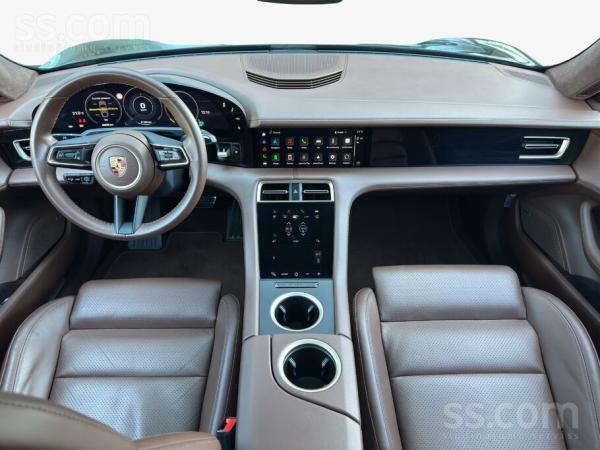Melns Porsche Taycan 2020 Rīga, ar dzinēja tilpumu 0.00 L un nobraukumu 49 tūkst. km par 72900 €, foto 7 vietnē AUTOMOTO.COM.LV