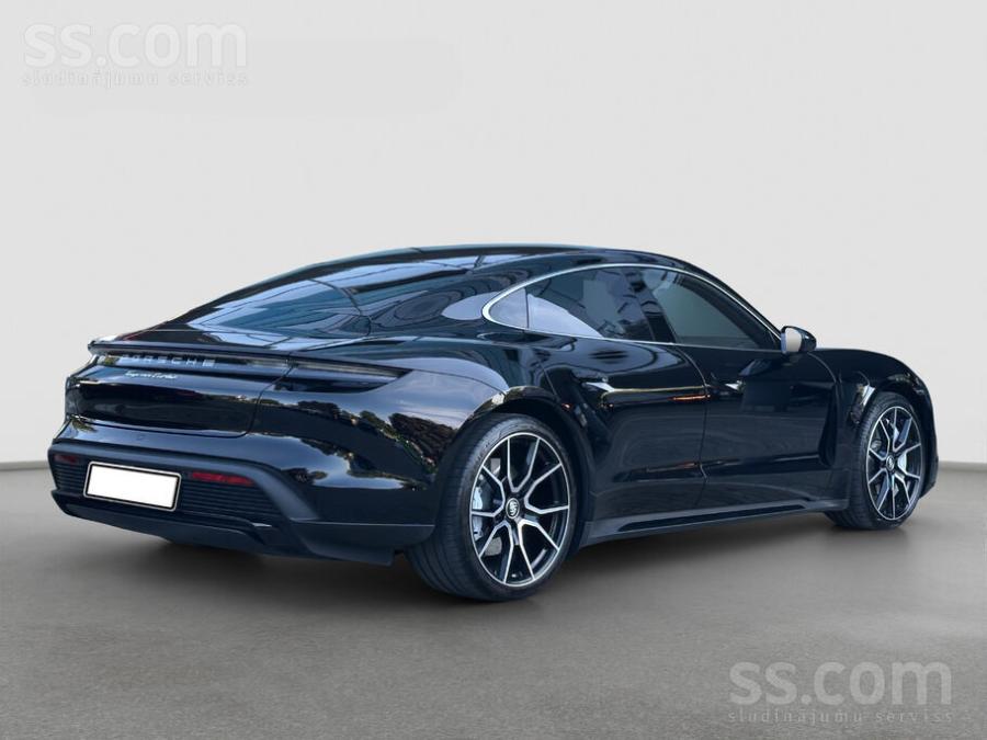 Black Porsche Taycan 2020 in Riga, with an engine capacity of 0.00 L and mileage of 49 thousand km for 72900 €, photo 3 on AUTOMOTO.COM.LV