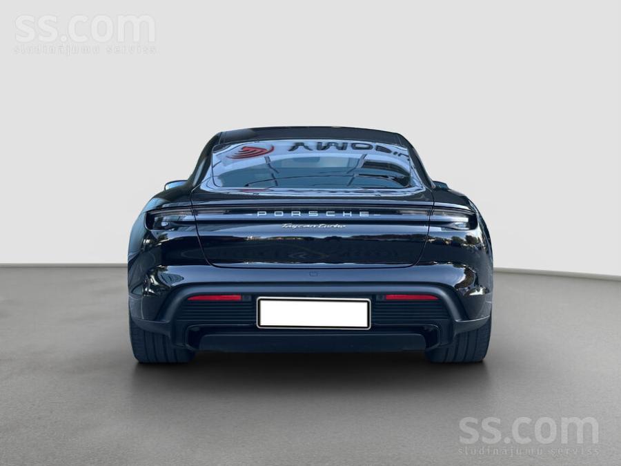 Black Porsche Taycan 2020 in Riga, with an engine capacity of 0.00 L and mileage of 49 thousand km for 72900 €, photo 5 on AUTOMOTO.COM.LV