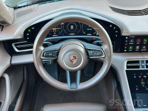 Black Porsche Taycan 2020 in Riga, with an engine capacity of 0.00 L and mileage of 49 thousand km for 72900 €, photo 9 on AUTOMOTO.COM.LV