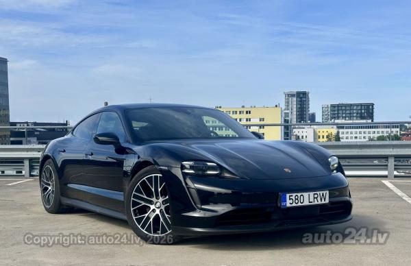 Melns Porsche Taycan 2021 Tallina, ar dzinēja tilpumu 0.00 L un nobraukumu 122 tūkst. km par 57900 €, foto 1 vietnē AUTOMOTO.COM.LV