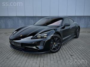 Melns Porsche Taycan 2022 Rīga, ar dzinēja tilpumu 0.00 L un nobraukumu 75 tūkst. km par 63400 €, foto  vietnē AUTOMOTO.COM.LV