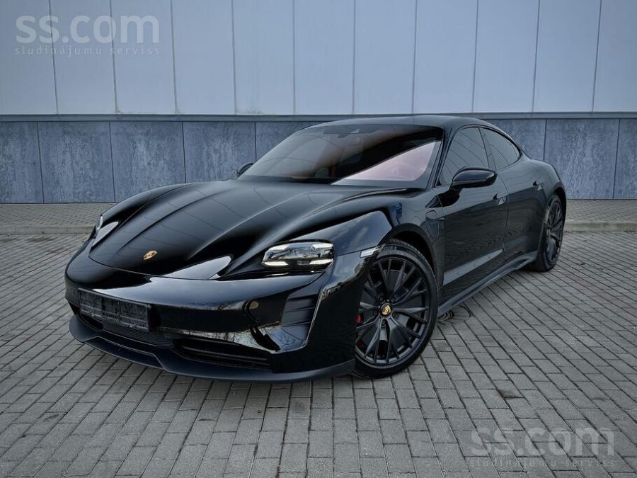 Melns Porsche Taycan 2022 Rīga, ar dzinēja tilpumu 0.00 L un nobraukumu 75 tūkst. km par 63400 €, foto 1 vietnē AUTOMOTO.COM.LV