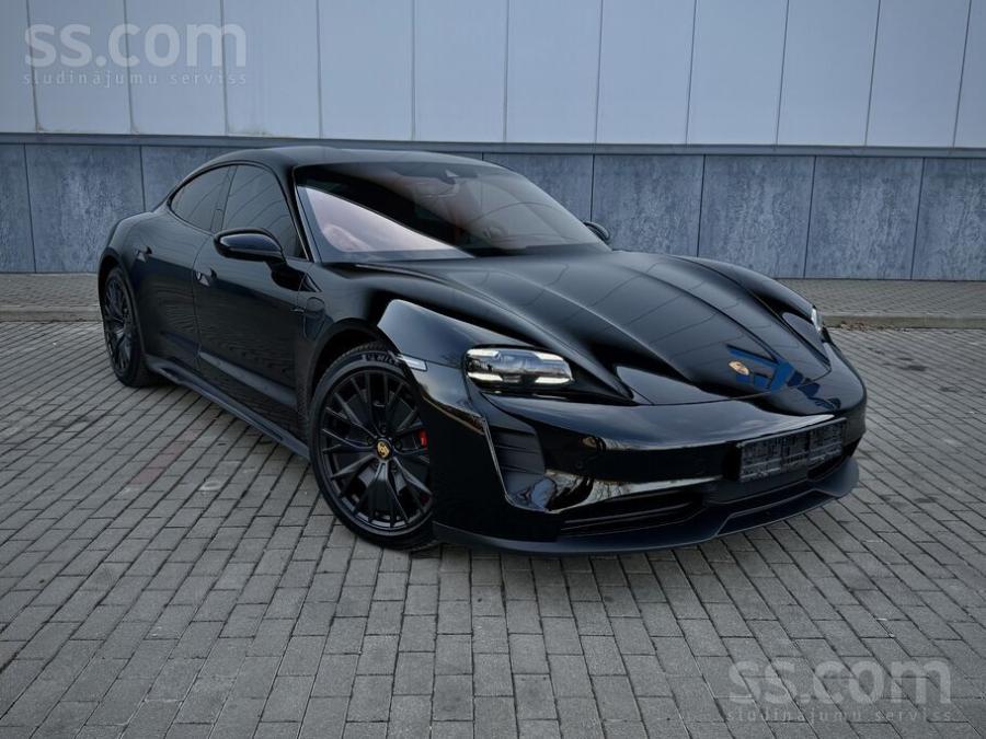 Melns Porsche Taycan 2022 Rīga, ar dzinēja tilpumu 0.00 L un nobraukumu 75 tūkst. km par 63400 €, foto 3 vietnē AUTOMOTO.COM.LV