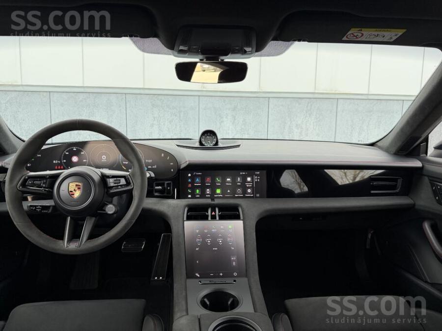 Melns Porsche Taycan 2022 Rīga, ar dzinēja tilpumu 0.00 L un nobraukumu 75 tūkst. km par 63400 €, foto 11 vietnē AUTOMOTO.COM.LV