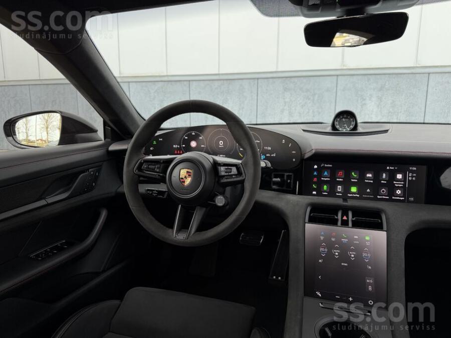 Melns Porsche Taycan 2022 Rīga, ar dzinēja tilpumu 0.00 L un nobraukumu 75 tūkst. km par 63400 €, foto 12 vietnē AUTOMOTO.COM.LV
