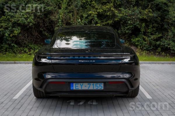 Melns Porsche Taycan 2022 Rīga, ar dzinēja tilpumu 0.00 L un nobraukumu 81 tūkst. km par 64000 €, foto 6 vietnē AUTOMOTO.COM.LV