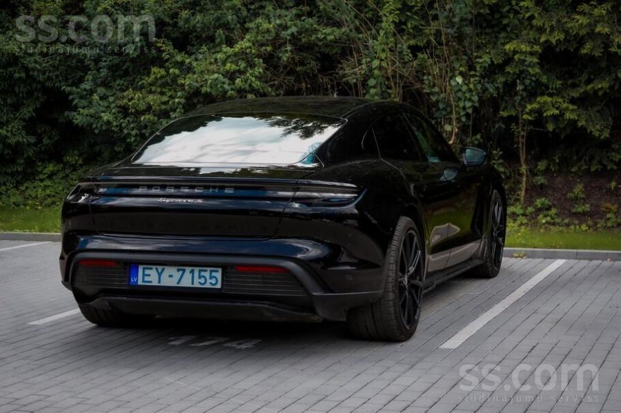 Melns Porsche Taycan 2022 Rīga, ar dzinēja tilpumu 0.00 L un nobraukumu 81 tūkst. km par 64000 €, foto 8 vietnē AUTOMOTO.COM.LV