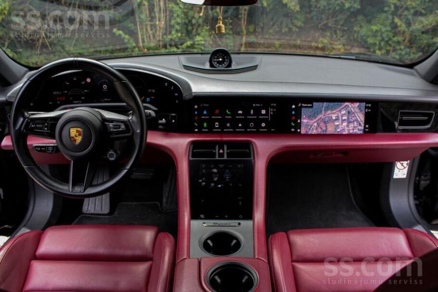 Melns Porsche Taycan 2022 Rīga, ar dzinēja tilpumu 0.00 L un nobraukumu 81 tūkst. km par 64000 €, foto 11 vietnē AUTOMOTO.COM.LV