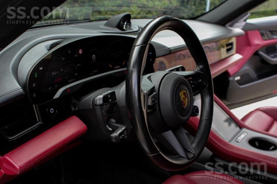 Melns Porsche Taycan 2022 Rīga, ar dzinēja tilpumu 0.00 L un nobraukumu 81 tūkst. km par 64000 €, foto 16 vietnē AUTOMOTO.COM.LV