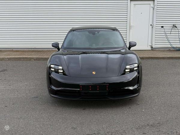 Black Porsche Taycan 2023 in Vilnius, with an engine capacity of 0.00 L and mileage of 57 thousand km for 62890 €, photo 5 on AUTOMOTO.COM.LV