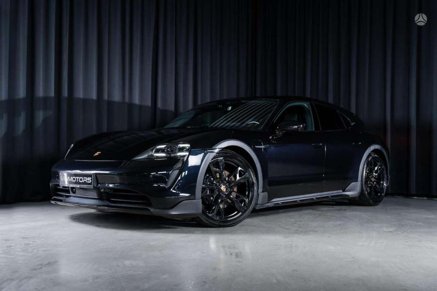 Melns Porsche Taycan 2021 Viļņa, ar dzinēja tilpumu 0.00 L un nobraukumu 84 tūkst. km par 64999 €, foto 1 vietnē AUTOMOTO.COM.LV