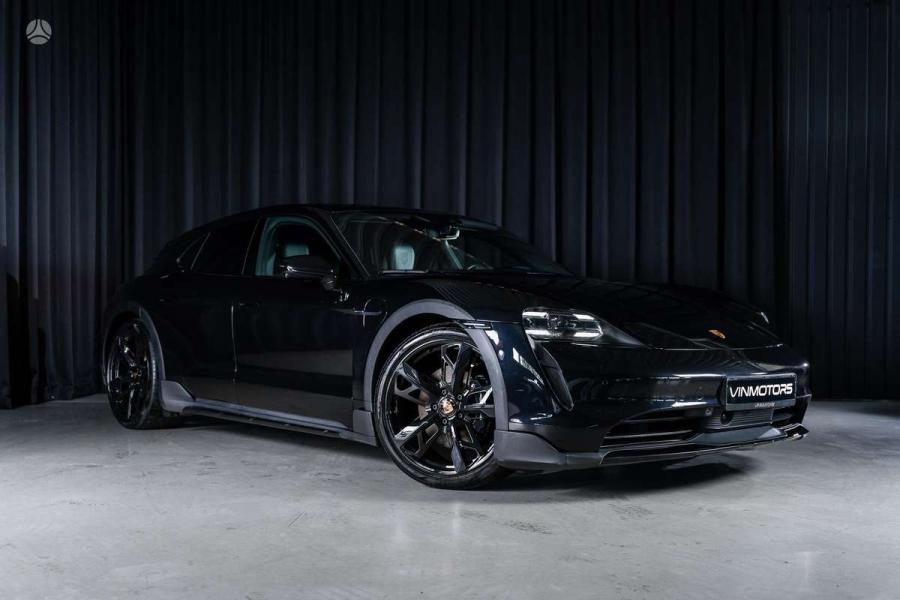 Melns Porsche Taycan 2021 Viļņa, ar dzinēja tilpumu 0.00 L un nobraukumu 84 tūkst. km par 64999 €, foto 4 vietnē AUTOMOTO.COM.LV