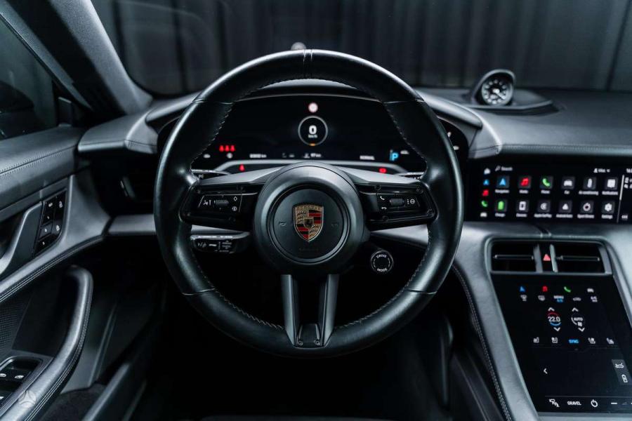 Melns Porsche Taycan 2021 Viļņa, ar dzinēja tilpumu 0.00 L un nobraukumu 84 tūkst. km par 64999 €, foto 20 vietnē AUTOMOTO.COM.LV