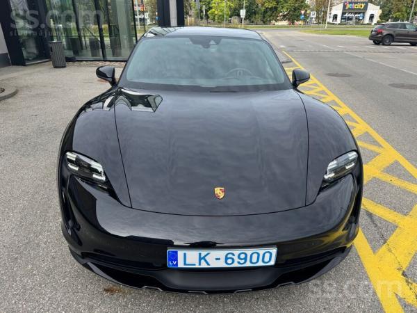 Melns Porsche Taycan 2021 Rīga, ar dzinēja tilpumu 0.00 L un nobraukumu 106 tūkst. km par 52800 €, foto 1 vietnē AUTOMOTO.COM.LV