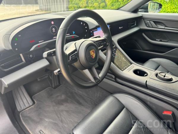 Melns Porsche Taycan 2021 Rīga, ar dzinēja tilpumu 0.00 L un nobraukumu 106 tūkst. km par 52800 €, foto 7 vietnē AUTOMOTO.COM.LV