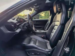 Black Porsche Taycan 2022 in Siauliai, with an engine capacity of 0.00 L and mileage of 74 thousand km for 67900 €, photo 17 on AUTOMOTO.COM.LV