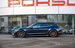 Melns Porsche Taycan 2023 Tukums, ar dzinēja tilpumu 0.00 L un nobraukumu 45 tūkst. km par 79990 €, foto 3 vietnē AUTOMOTO.COM.LV
