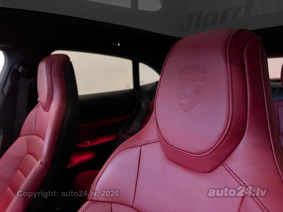 Черный Порше Тайкан 2023 в Таллин, объемом двигателя 0.00 л и пробегом 29 тыс. км за 68900 €, фото 9 на AUTOMOTO.COM.LV