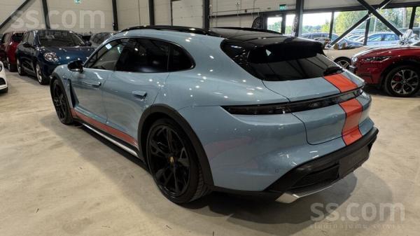 Zils Porsche Taycan 2023 Rīga, ar dzinēja tilpumu 0.00 L un nobraukumu 55 tūkst. km par 69990 €, foto 6 vietnē AUTOMOTO.COM.LV
