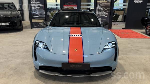 Zils Porsche Taycan 2023 Rīga, ar dzinēja tilpumu 0.00 L un nobraukumu 55 tūkst. km par 69990 €, foto 10 vietnē AUTOMOTO.COM.LV
