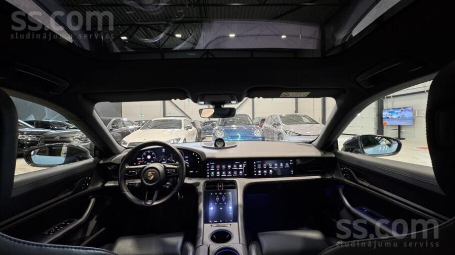 Zils Porsche Taycan 2023 Rīga, ar dzinēja tilpumu 0.00 L un nobraukumu 55 tūkst. km par 69990 €, foto 21 vietnē AUTOMOTO.COM.LV