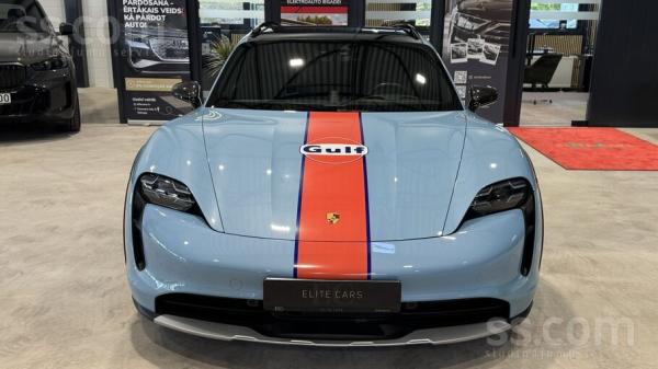 Zils Porsche Taycan 2023 Rīga, ar dzinēja tilpumu 0.00 L un nobraukumu 55 tūkst. km par 69990 €, foto 9 vietnē AUTOMOTO.COM.LV