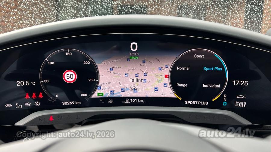 Синий Порше Тайкан 2022 в Таллин, объемом двигателя 0.00 л и пробегом 30 тыс. км за 84900 €, фото 18 на AUTOMOTO.COM.LV