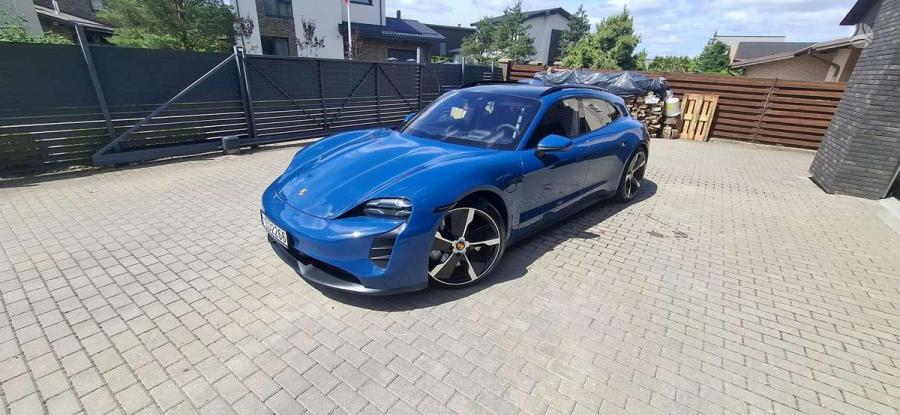 Zils Porsche Taycan 2024 Viļņa, ar dzinēja tilpumu 0.00 L un nobraukumu 16 tūkst. km par 66550 €, foto 7 vietnē AUTOMOTO.COM.LV