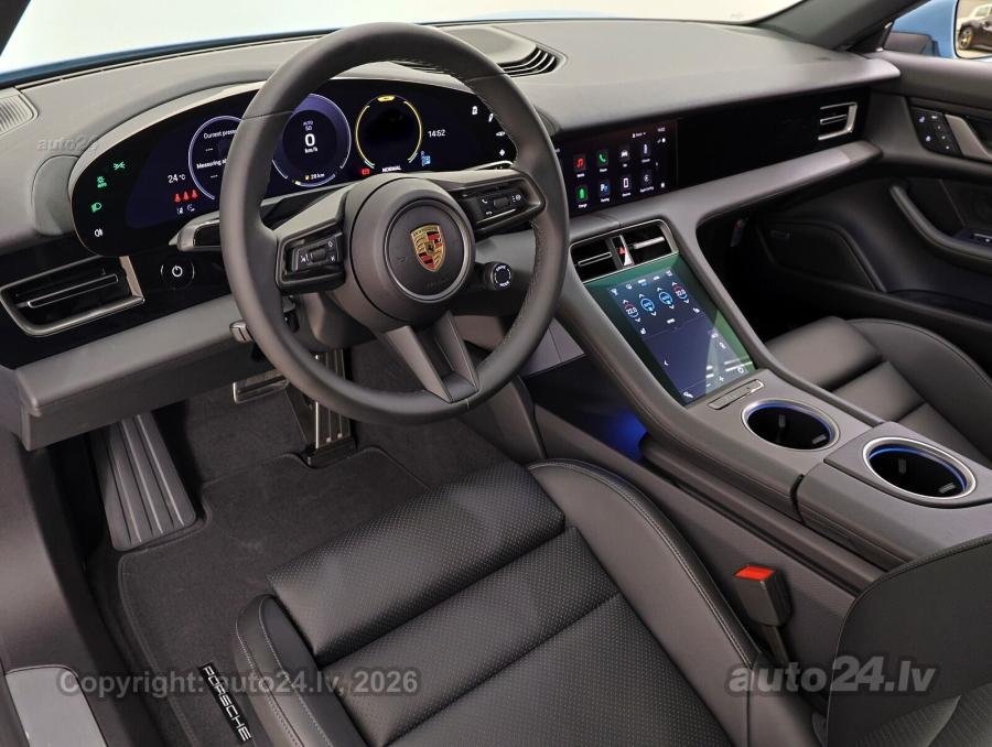 Zils Porsche Taycan 2026 Tallina, ar dzinēja tilpumu 0.00 L un nobraukumu 3 tūkst. km par 104000 €, foto 15 vietnē AUTOMOTO.COM.LV