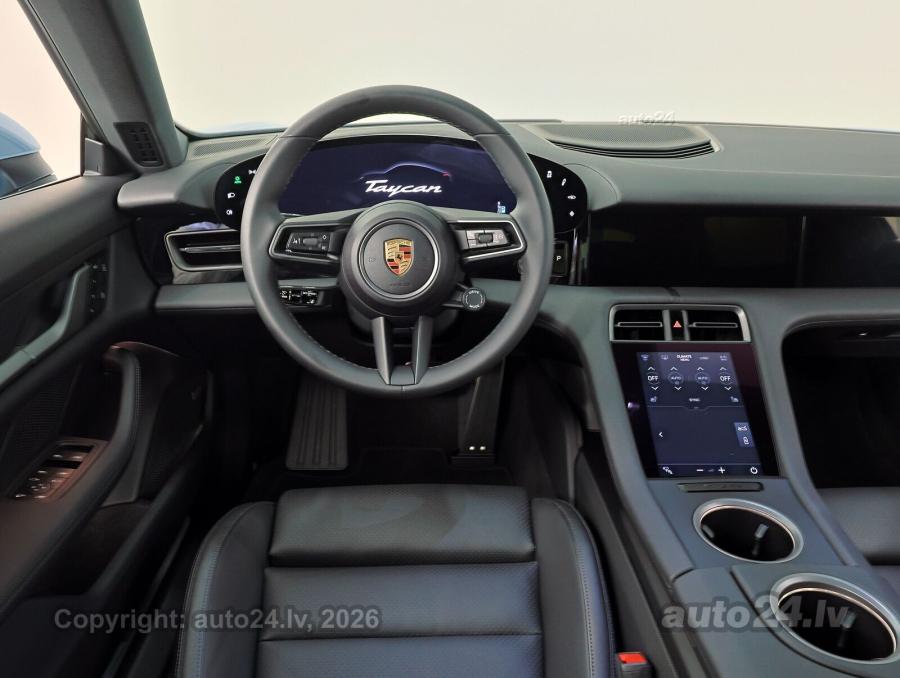 Zils Porsche Taycan 2026 Tallina, ar dzinēja tilpumu 0.00 L un nobraukumu 3 tūkst. km par 104000 €, foto 16 vietnē AUTOMOTO.COM.LV
