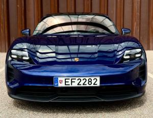 Blue Porsche Taycan 2020 in Kaunas, with an engine capacity of 0.00 L and mileage of 81 thousand km for 54000 €, photo 5 on AUTOMOTO.COM.LV