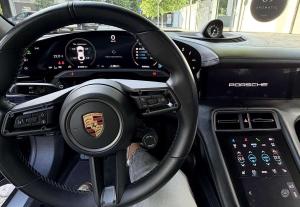 Blue Porsche Taycan 2020 in Kaunas, with an engine capacity of 0.00 L and mileage of 81 thousand km for 54000 €, photo 12 on AUTOMOTO.COM.LV