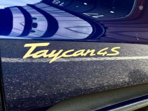 Blue Porsche Taycan 2020 in Kaunas, with an engine capacity of 0.00 L and mileage of 81 thousand km for 54000 €, photo 18 on AUTOMOTO.COM.LV