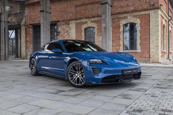Zils Porsche Taycan 2021 Viļņa, ar dzinēja tilpumu 0.00 L un nobraukumu 33 tūkst. km par 61800 €, foto 4 vietnē AUTOMOTO.COM.LV