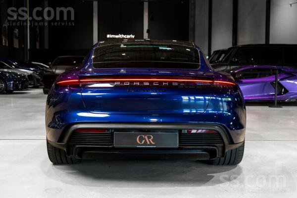 Zils Porsche Taycan 2021 Rīga, ar dzinēja tilpumu 0.00 L un nobraukumu 90 tūkst. km par 79900 €, foto 5 vietnē AUTOMOTO.COM.LV