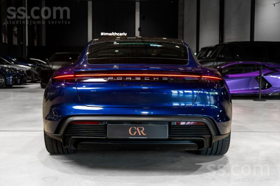 Zils Porsche Taycan 2021 Rīga, ar dzinēja tilpumu 0.00 L un nobraukumu 90 tūkst. km par 79900 €, foto 6 vietnē AUTOMOTO.COM.LV