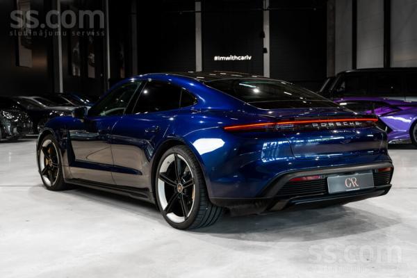 Zils Porsche Taycan 2021 Rīga, ar dzinēja tilpumu 0.00 L un nobraukumu 90 tūkst. km par 79900 €, foto 6 vietnē AUTOMOTO.COM.LV