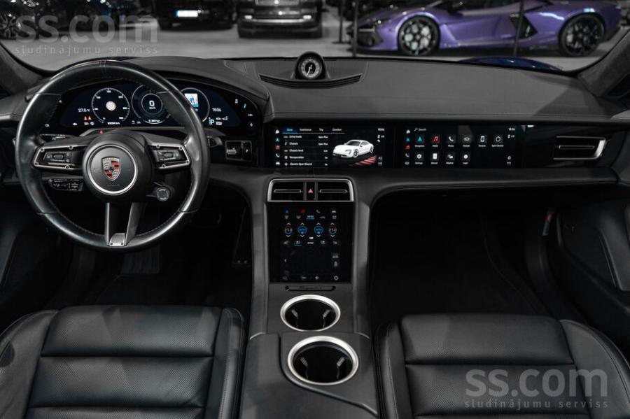 Zils Porsche Taycan 2021 Rīga, ar dzinēja tilpumu 0.00 L un nobraukumu 90 tūkst. km par 79900 €, foto 12 vietnē AUTOMOTO.COM.LV