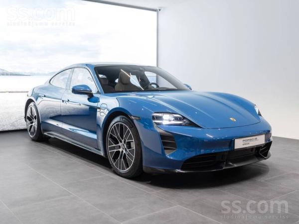 Zils Porsche Taycan 2021 Rīga, ar dzinēja tilpumu 0.00 L un nobraukumu 55 tūkst. km par 69900 €, foto 3 vietnē AUTOMOTO.COM.LV