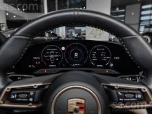 Blue Porsche Taycan 2021 in Riga, with an engine capacity of 0.00 L and mileage of 55 thousand km for 69900 €, photo 31 on AUTOMOTO.COM.LV