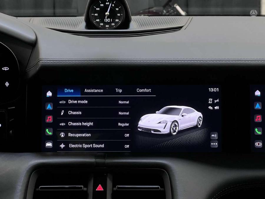 Синий Порше Тайкан 2024 в Вильнюс, объемом двигателя 0.00 л и пробегом 2 тыс. км за 82990 €, фото 29 на AUTOMOTO.COM.LV