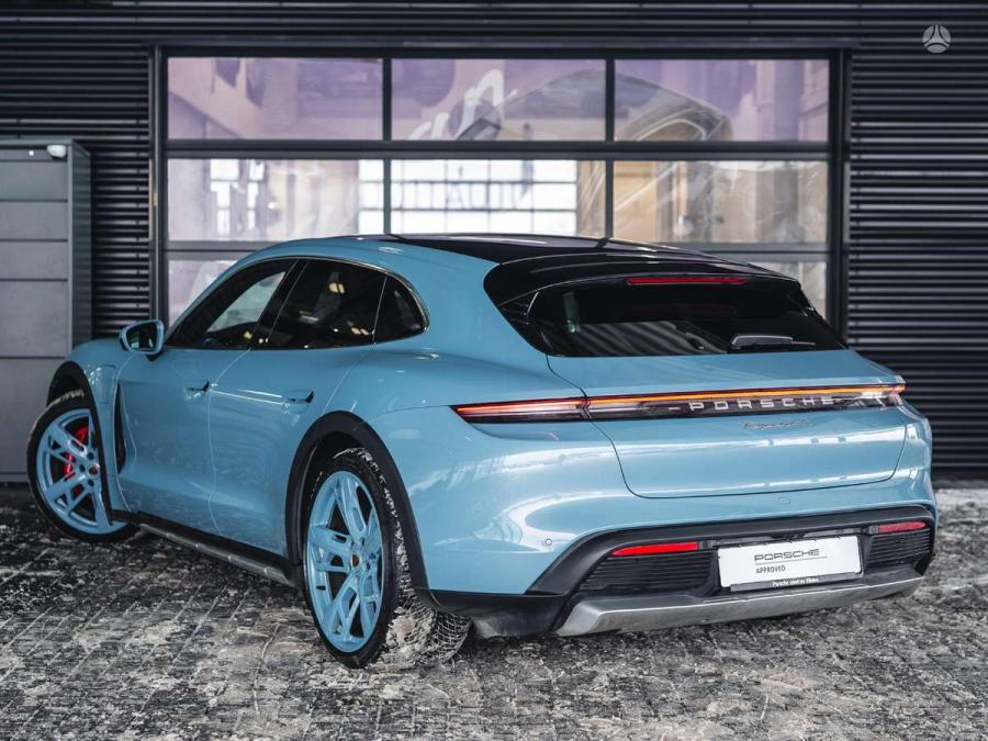 Zils Porsche Taycan 2021 Viļņa, ar dzinēja tilpumu 0.00 L un nobraukumu 55 tūkst. km par 65911 €, foto 3 vietnē AUTOMOTO.COM.LV
