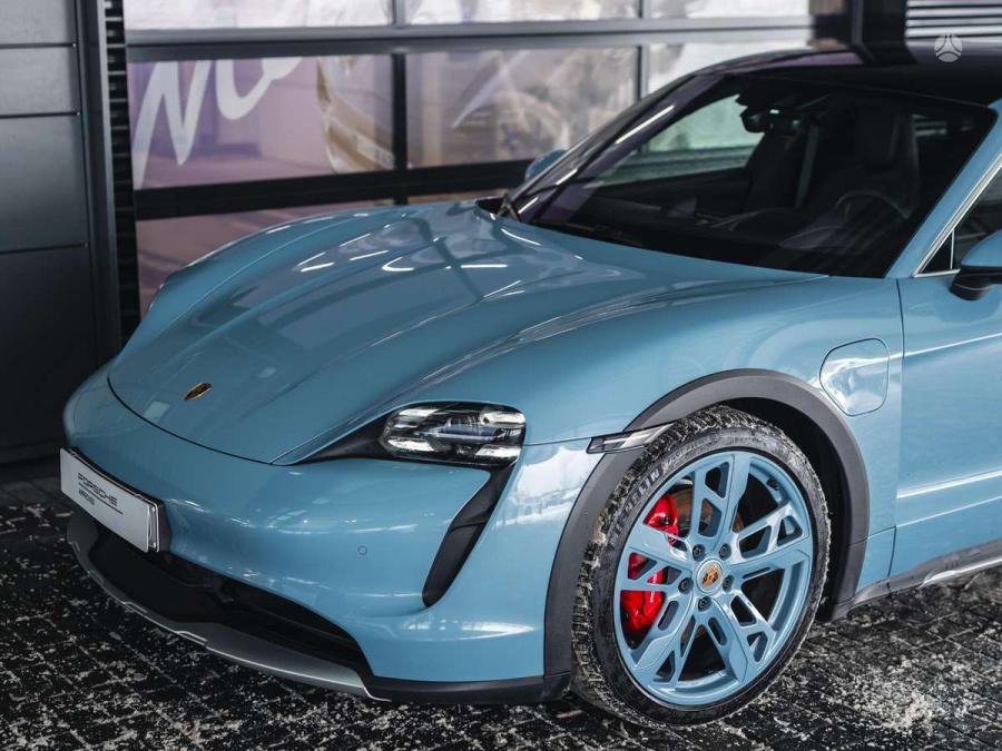 Zils Porsche Taycan 2021 Viļņa, ar dzinēja tilpumu 0.00 L un nobraukumu 55 tūkst. km par 65911 €, foto 9 vietnē AUTOMOTO.COM.LV
