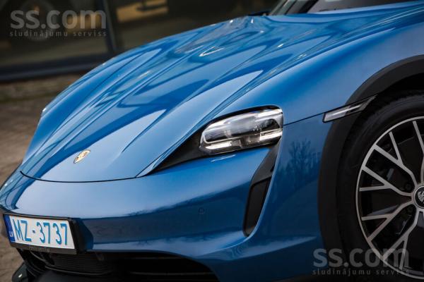 Zils Porsche Taycan 2022 Rīga, ar dzinēja tilpumu 0.00 L un nobraukumu 63 tūkst. km par 69900 €, foto 4 vietnē AUTOMOTO.COM.LV